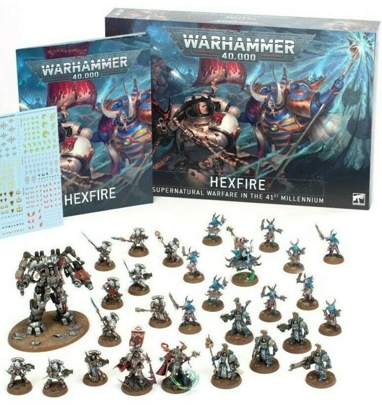 Warhammer 40k Hexfire Box Set New Sealed OOP Thousand Sons Grey Knights | eBay
