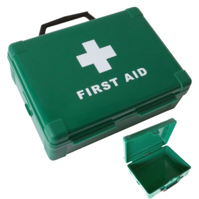 1-5 People FIRST AID BOX with HANDLE Medical Storage Survival EMPTY ...