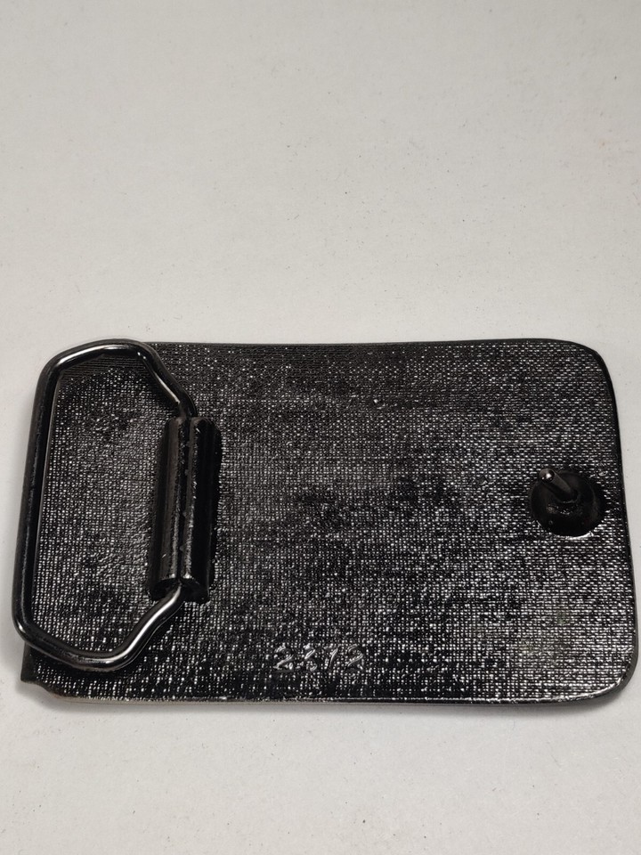 SMITH & WESSON HANDGUN GUN FIREARM BELT BUCKLE THIS BODY PROTECTED BY ...