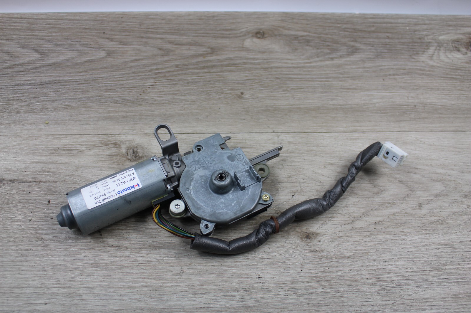 01-11 MERCEDES BENZ W211 W219 W203 E320 E350 C230 SUNROOF MOTOR WEBASTO ...