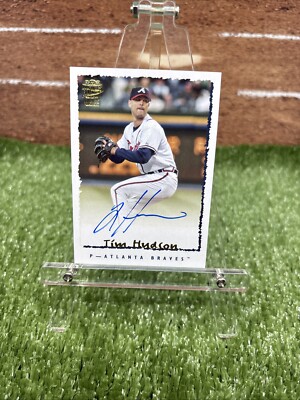 2024 Topps Archives TIM HUDSON 1995 Fan Favorites AUTO Braves Autograph ...