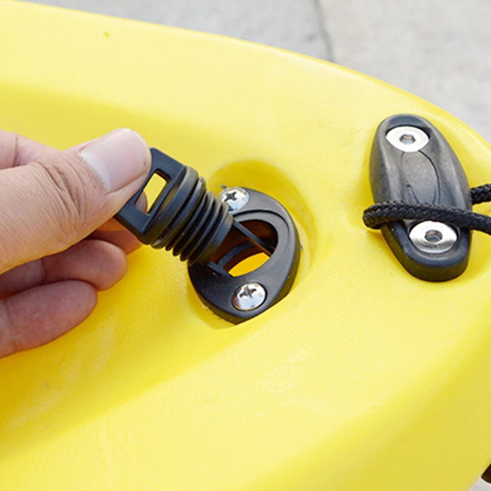 Marine Drain Plug Boat Bung Screw Type 2pcs Black Boat Accessories Boat ...