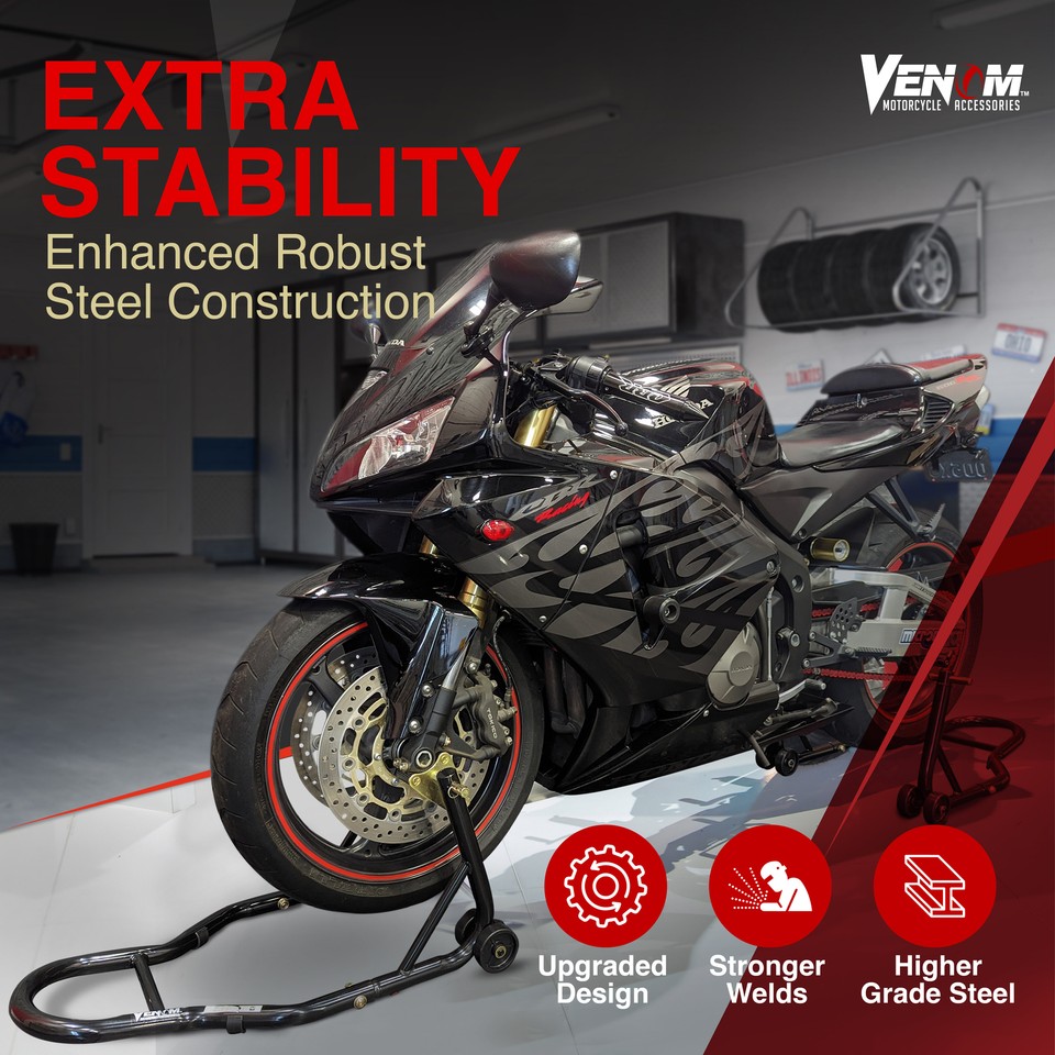 Motorcycle Front+Rear Dual Lift Stand For Suzuki GSX 1300R Hayabusa ...