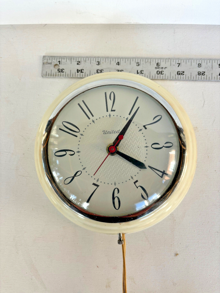 Antique United Wall Clock | eBay