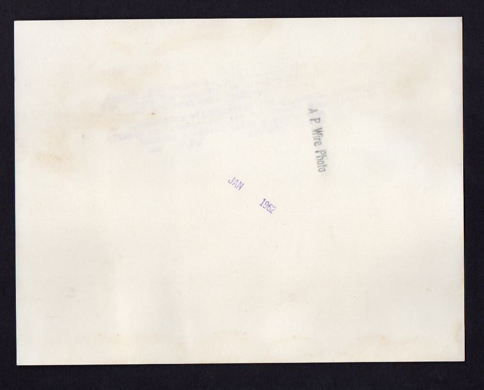 Joseph Mobutu & Justin Bomboko Mongo tribe Leopoldville Congo 1962 WIRE ...