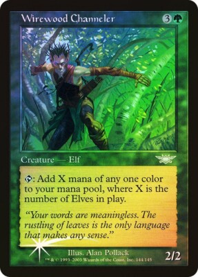 Legions MTG FOIL Wirewood Channeler Magic | eBay