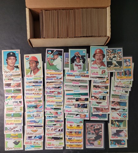 1978 Topps Baseball Partial SET lot of 510 dif Stars and Semi stars | eBay