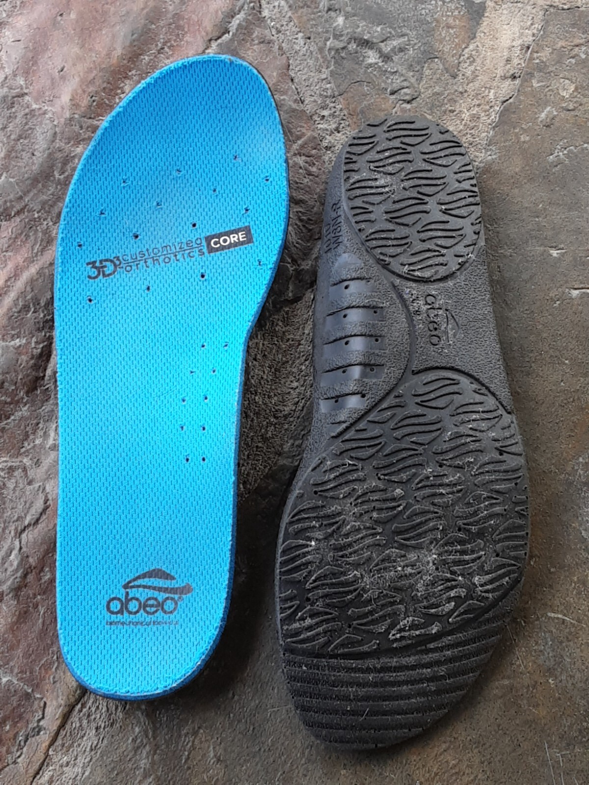 Ladies abeo 3D3 Customized Orthotics Core Insole sz 8 neutral arch | eBay