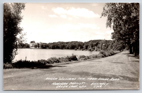 Green Lake Wisconsin~Northern Baptist Assembly~Roger Williams Inn~1940s ...