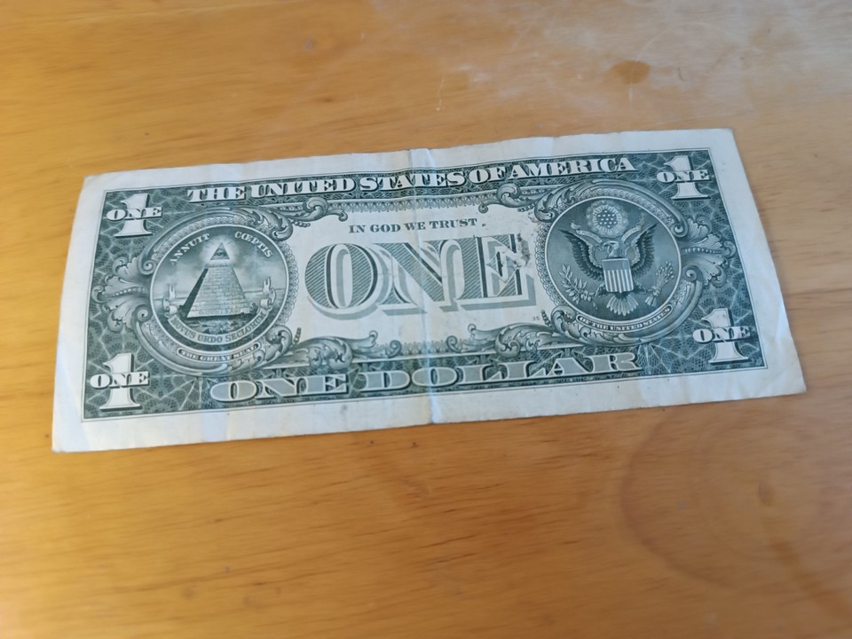 2017 $1 Dollar Bill Star Note Low Serial Number 00133497 | eBay