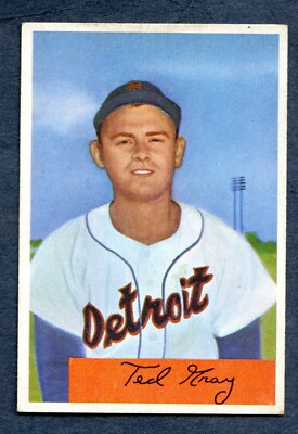 1954 Bowman #71 Ted Gray - Detroit Tigers Ex/Mt | eBay