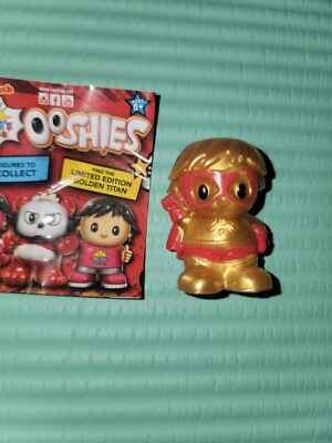 Ooshies Ryan's World Limited Edition Golden Titan | eBay