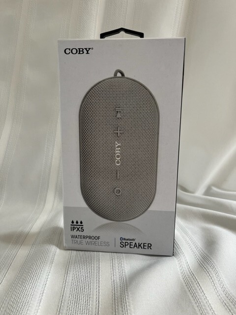 Coby IPX5 Waterproof True Wireless Bluetooth Speaker | White ...