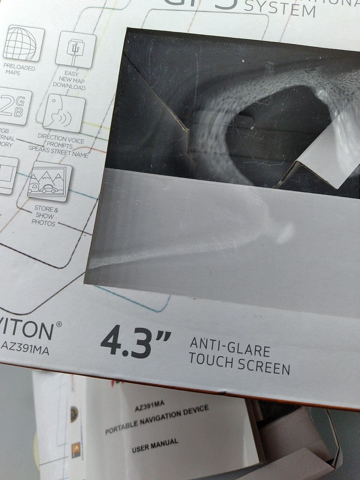 Aviton GPS 4.3" Touchscreen System AZ391MA 818866001280| eBay