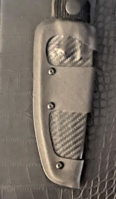 Benchmade Knife Allen Elishewitz Fits Nimravus Cub Carbon Fiber SHEATH ...