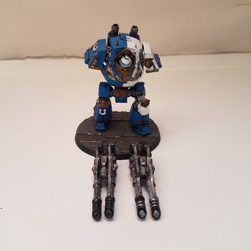 Warhammer 40k - ULTRAMARINE CONTEMPTOR DREADNOUGHT 1x Model #1e Built ...