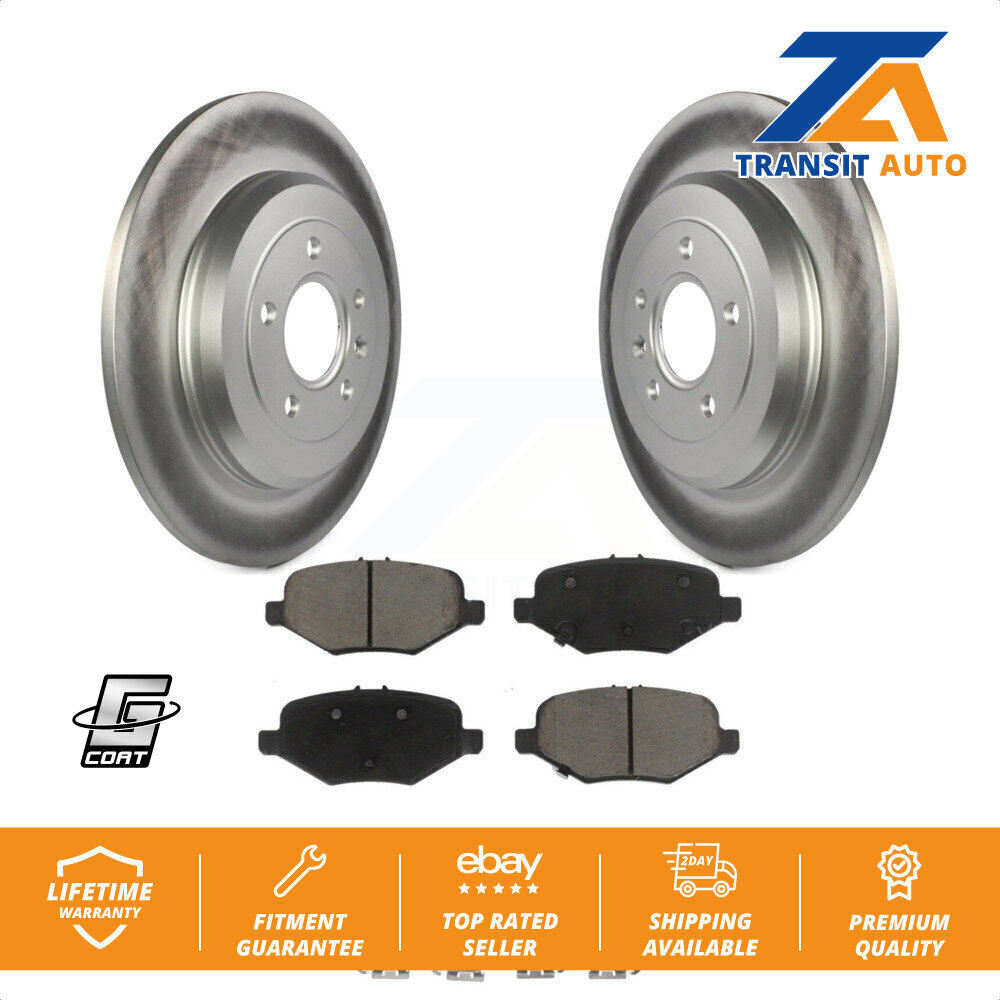 [Rear] Coat Brake Rotor Ceramic Pad Kit For Ford Explorer With Heavy ...