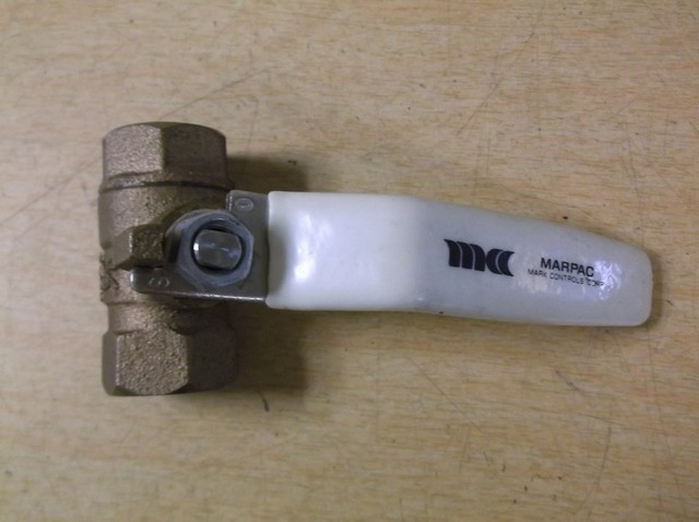 Marpac B780 Manual Stainless Threaded 1in NPT Ball Valve for sale ...