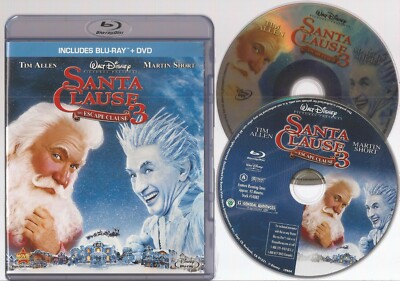 The Santa Clause 3 The Escape Clause (Blu-ray & DVD, 2-Disc) Disc ...