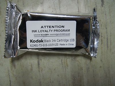 KODAK 10B black ink jet ESP 3250 ESP 5210 ESP 5250 ESP 7250 all in one ...