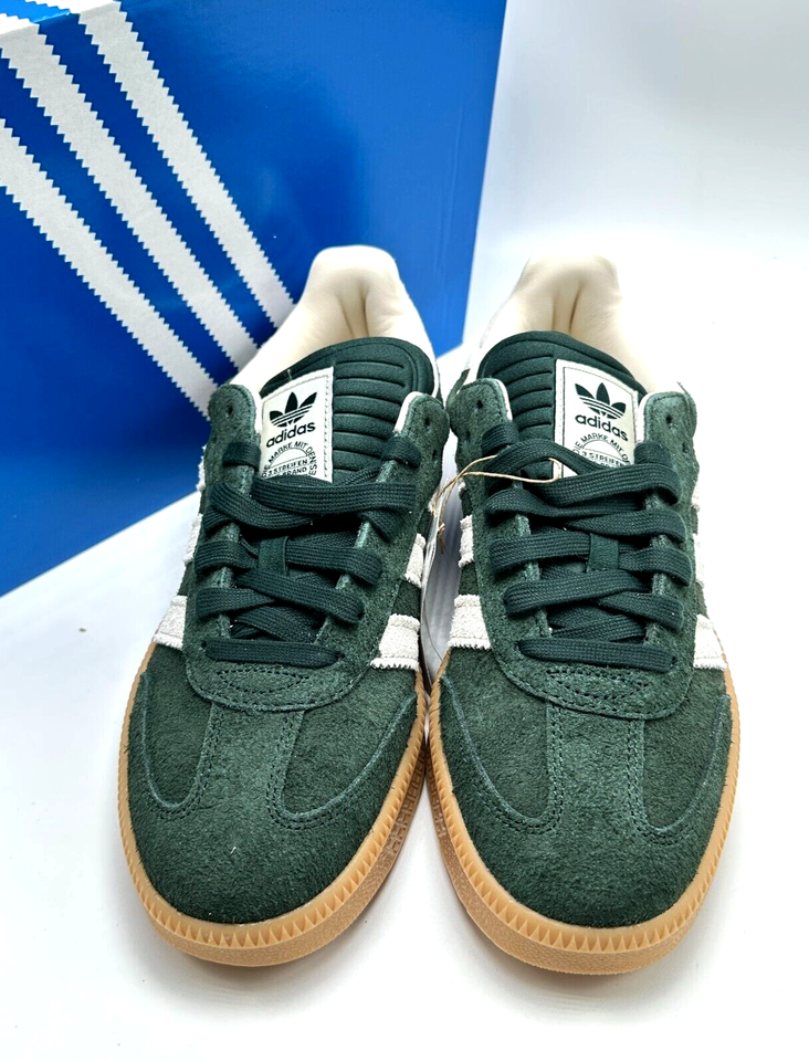 ADIDAS Originals Samba XLG Shadow Green Chalk White JI3198 Men's Shoe ...