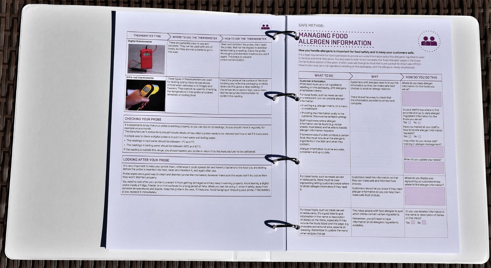 2023 Safer Food Better Business SFBB Pack & | Grelly UK