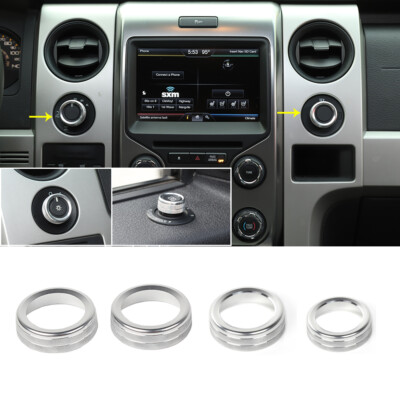 4 Wheel Drive/ Headlight Switch Cover Knob Ring Trim Bezel for Ford ...