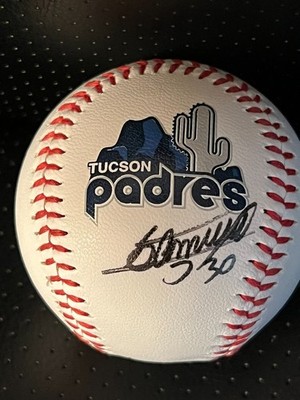 Samuel Deduno Autographed Tucson Padres (AAA) Baseball. | eBay