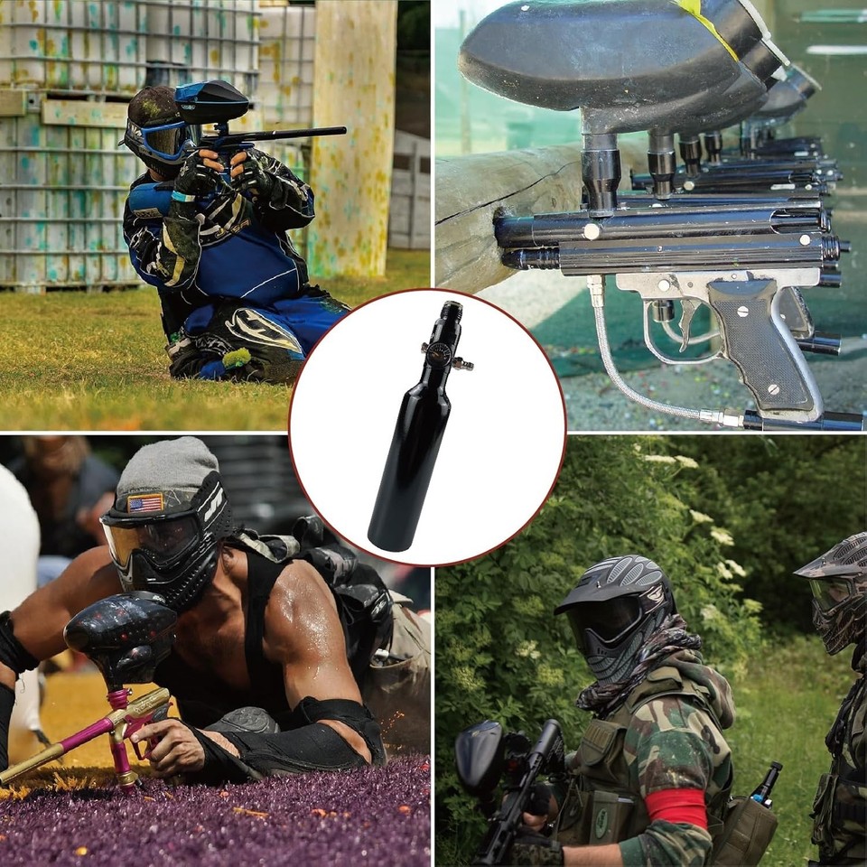 13ci Aluminum Paintball Tank 3000psi hpa Tank PCP Paintball Air Tank ...