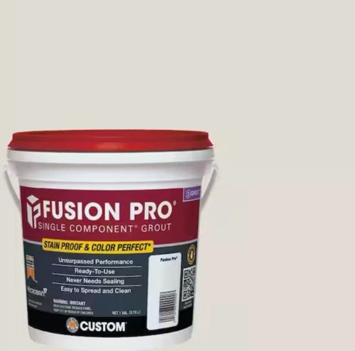 Fusion Pro Grout Arctic White #640 Single Component Grout 1 Gallon NEW ...
