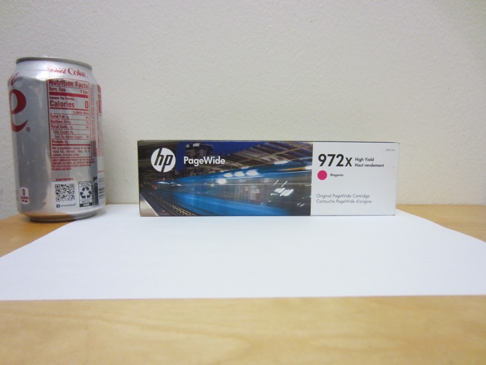 New Sealed Genuine HP 972X High Yield Magenta Ink PageWide Expires ...
