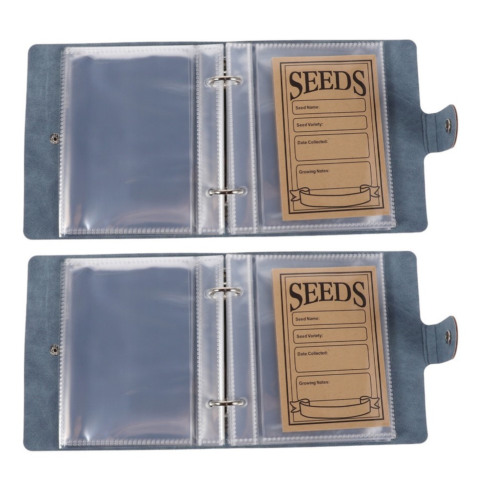 2 Pcs Organization System Plant Organizer Envelopes Photo Resealable ...