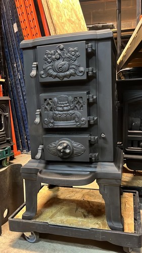 LLANGE SVENDBORD, VINTAGE, CAST IRON STOVE, MULTIFUEL, (log,wood+burner ...