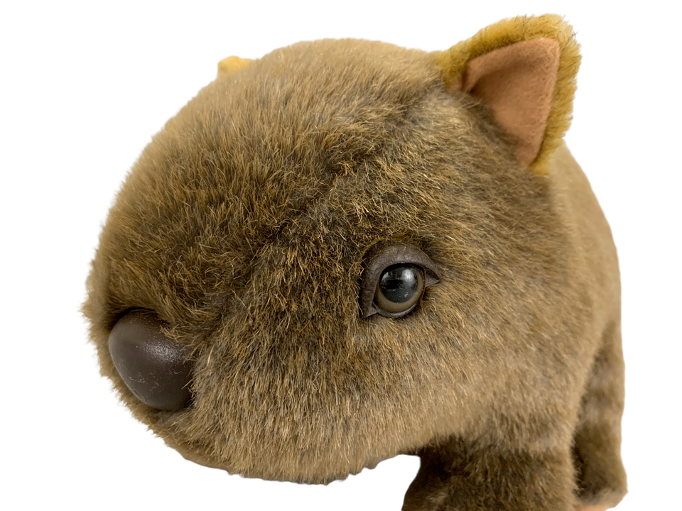 VTG Australian Toys by Windmill Brown plush WOMBAT 13" | eBay