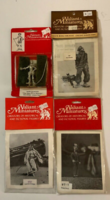 Valiant Miniatures 4 kits - Personalities (9703, 9736, 9757, 9758) 54mm ...