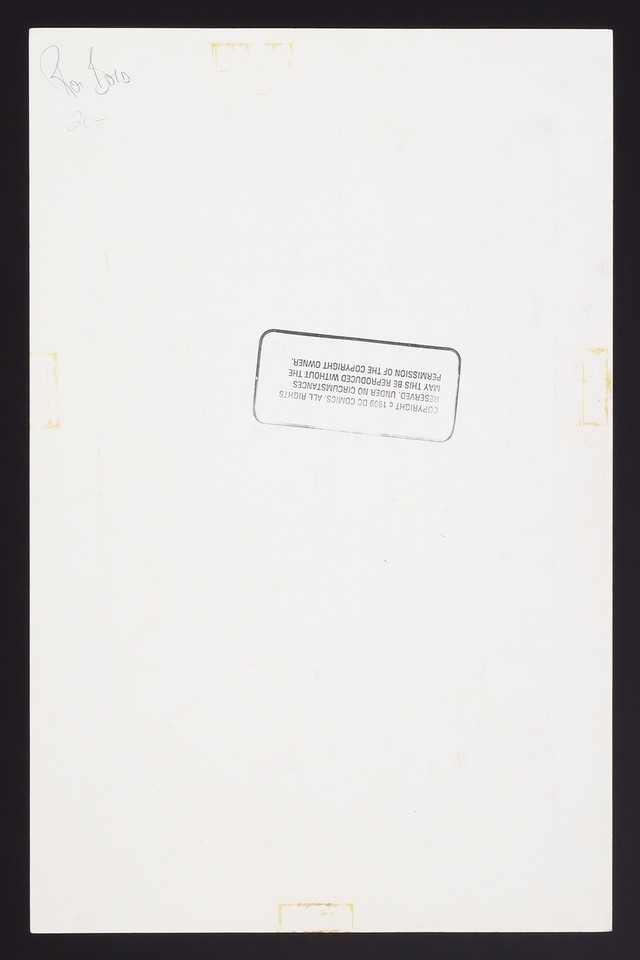 Original Art from Superman Adventures #32 (1999) Pg 2 by Neil Vokes ...