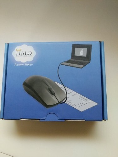 Halo Scanner Mouse - USB Photo/Document Scanner & Laser Mouse -Red New ...