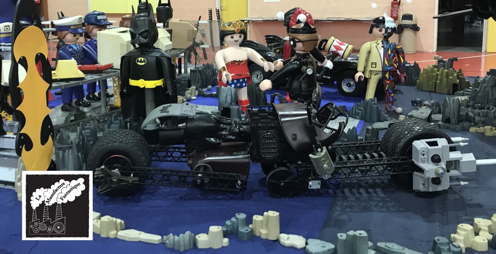 Playmobil XXL 65cm DC Comics, Wonder Woman, Double Face au choix | eBay