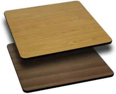 Falcon Food Service Reversible 42"x24" Laminate Surface Table Top - Oak ...