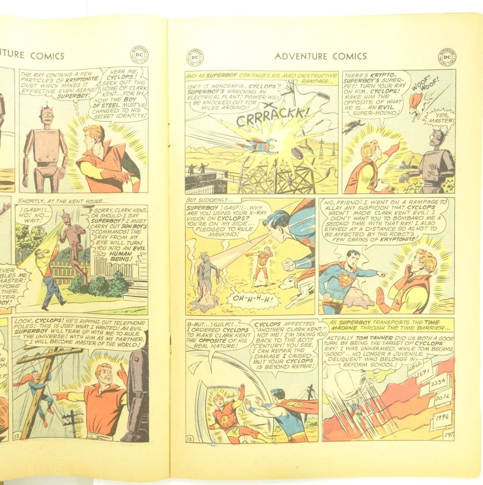 VINTAGE DC ADVENTURE COMICS NO# 290 (1961) THE SECRET OF THE SEVENTH ...