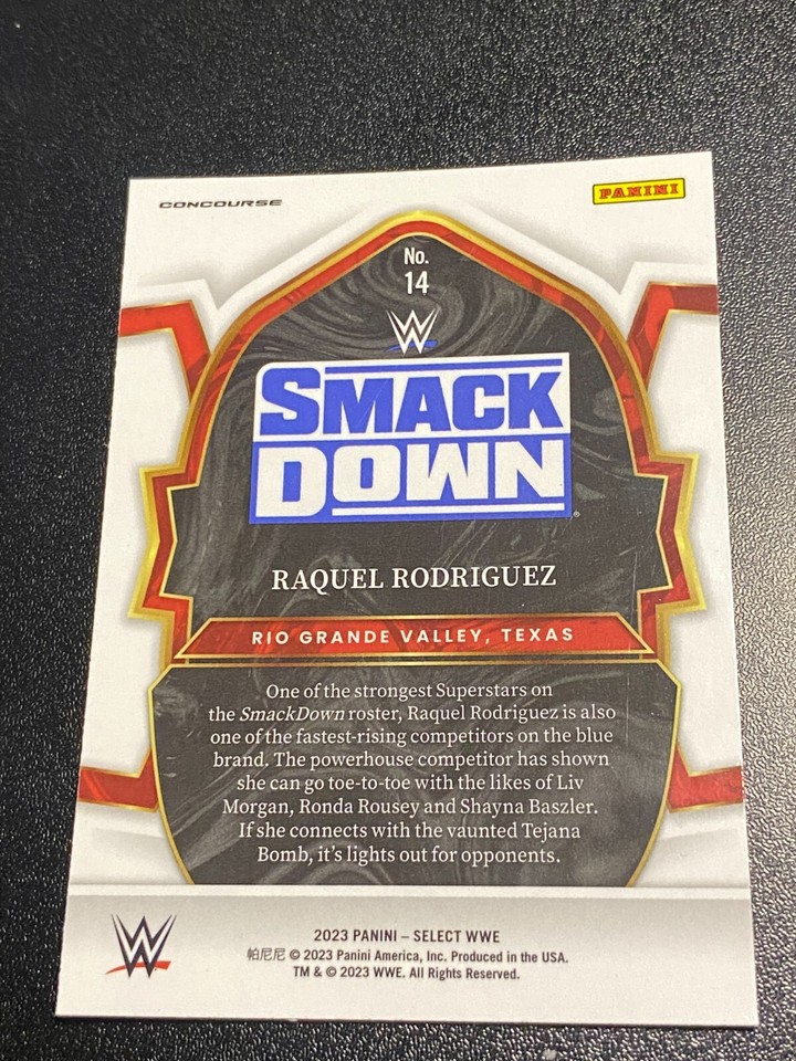 2023 Raquel Rodriguez WWE Panini Select Concourse Wrestling Card | eBay