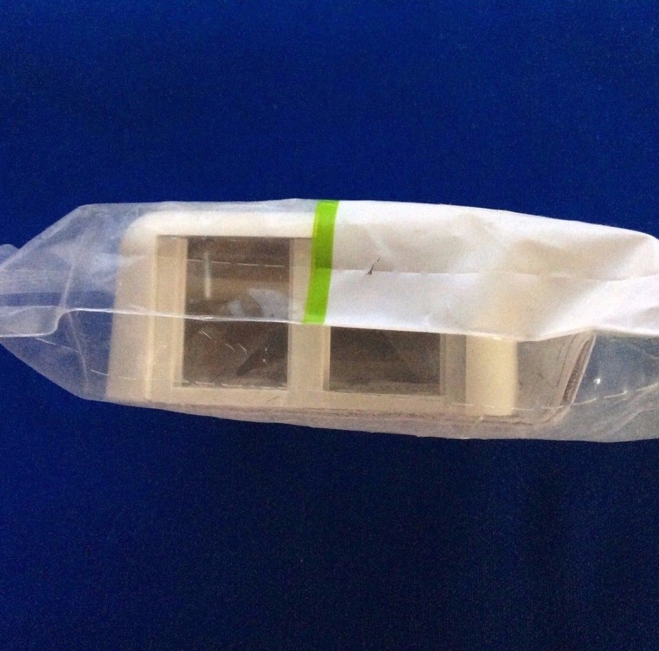 Ortronics OR-404TJ2 Tracjack, 2 Port Mount Box, Fog White - NEW | eBay