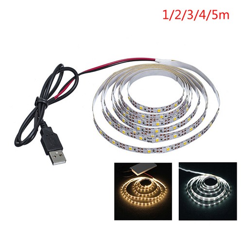 LED Strips White Warm White Strip Light TV Background Lighting Tape ...