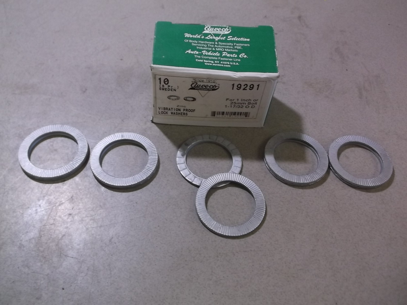NEW ALL-VE-Co Vibration Proof Lock Washers *FREE SHIPPING* | eBay