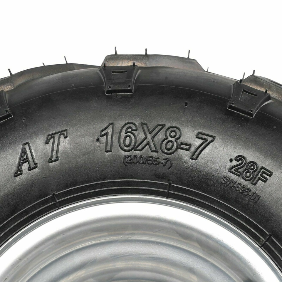 44" Rear Live Axle Kit Wheels Sprocket Hub Brake Assembly Kit Go Kart ...