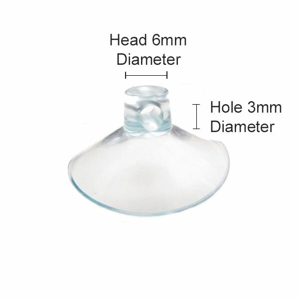 Suction Cups / Hooks Window Suckers Clear Plastic/Rubber/Silicone Any ...