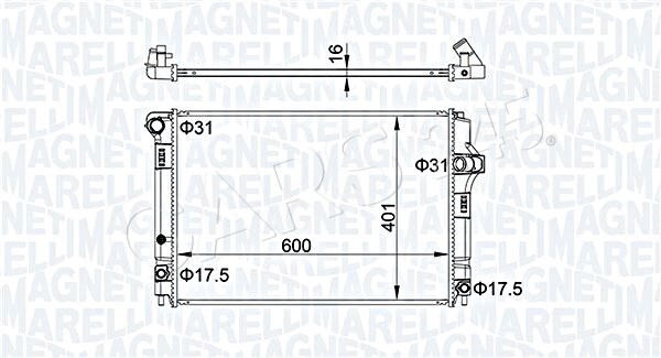 Radiator For TOYOTA Yaris Hatchback Van 12- 16400-21330 | eBay