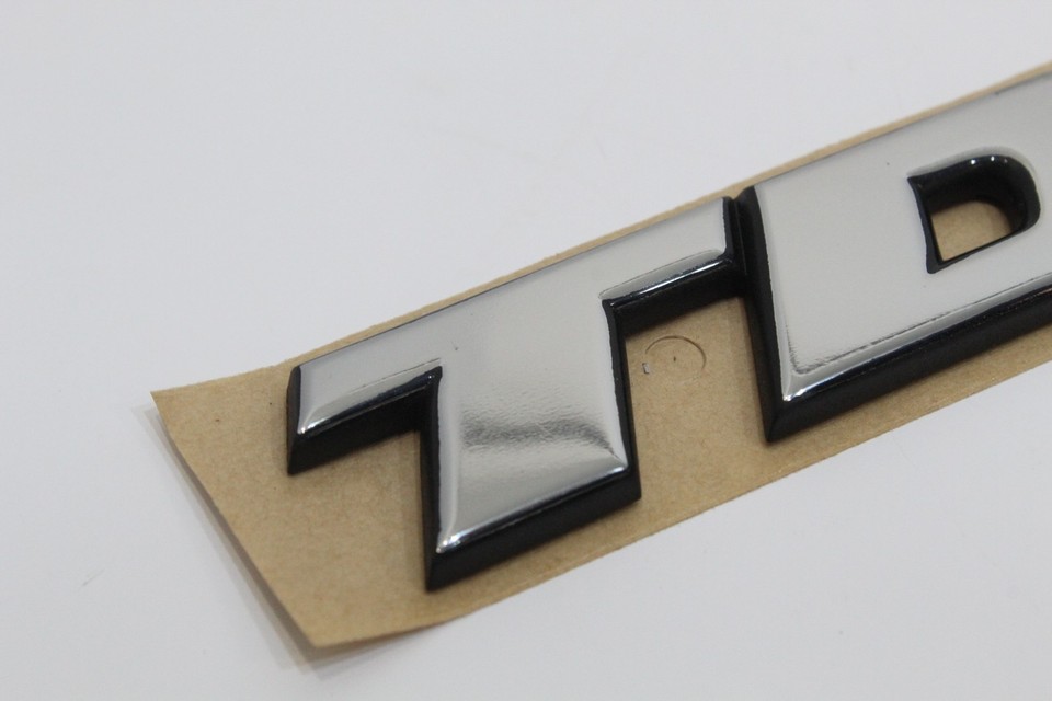 VW Transporter T4 T4 Rear Boot TDi Badge Logo Blue New Genuine ...