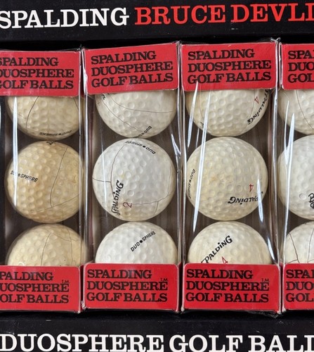 One Dozen Spalding Bruce Devlin Signature Golf Balls Unused | eBay