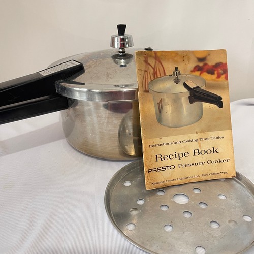 Presto Stainless Steel 4Q Pressure Cooker Canner with Jiggler Weight ...